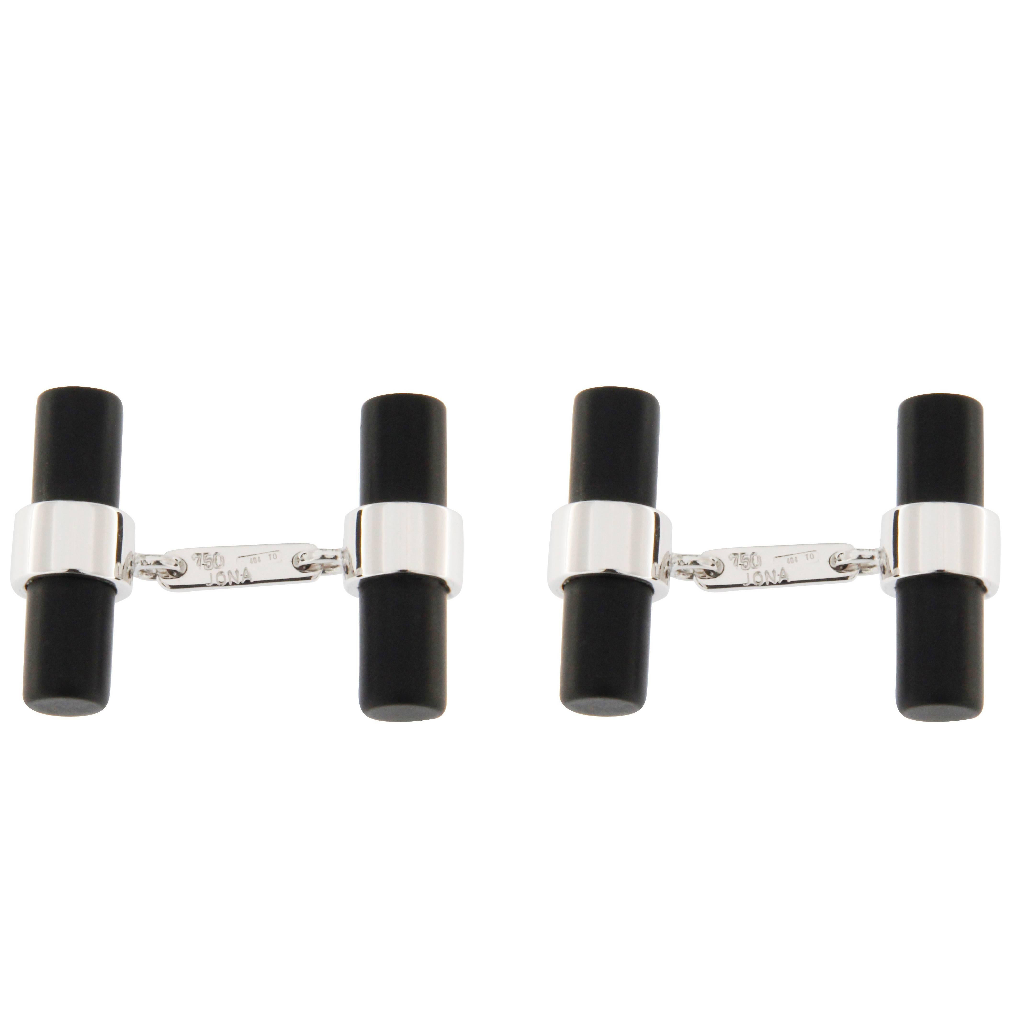 Gucci 18 Karat Gold Bar Cufflinks For Sale at 1stDibs