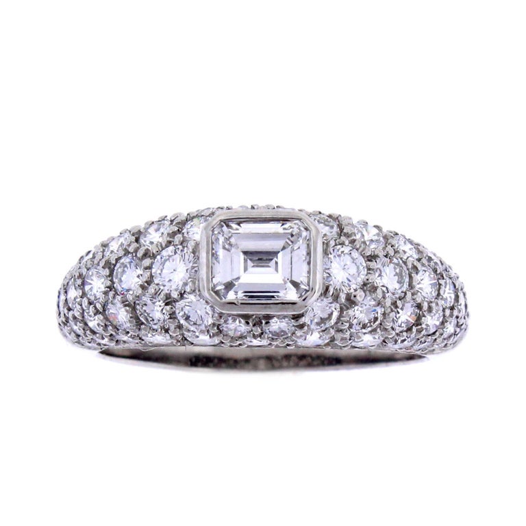 Tiffany Pavé Diamond Ring at 1stDibs | 1.56 tiffany pave, tiffany pave ...