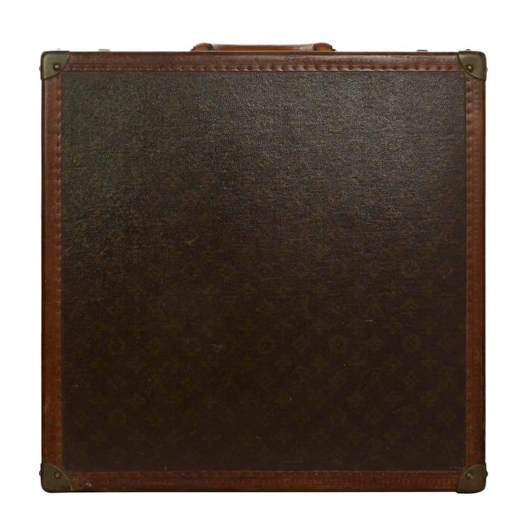 Louis Vuitton Vintage Monogram Square Trunk BHW For Sale at 1stDibs
