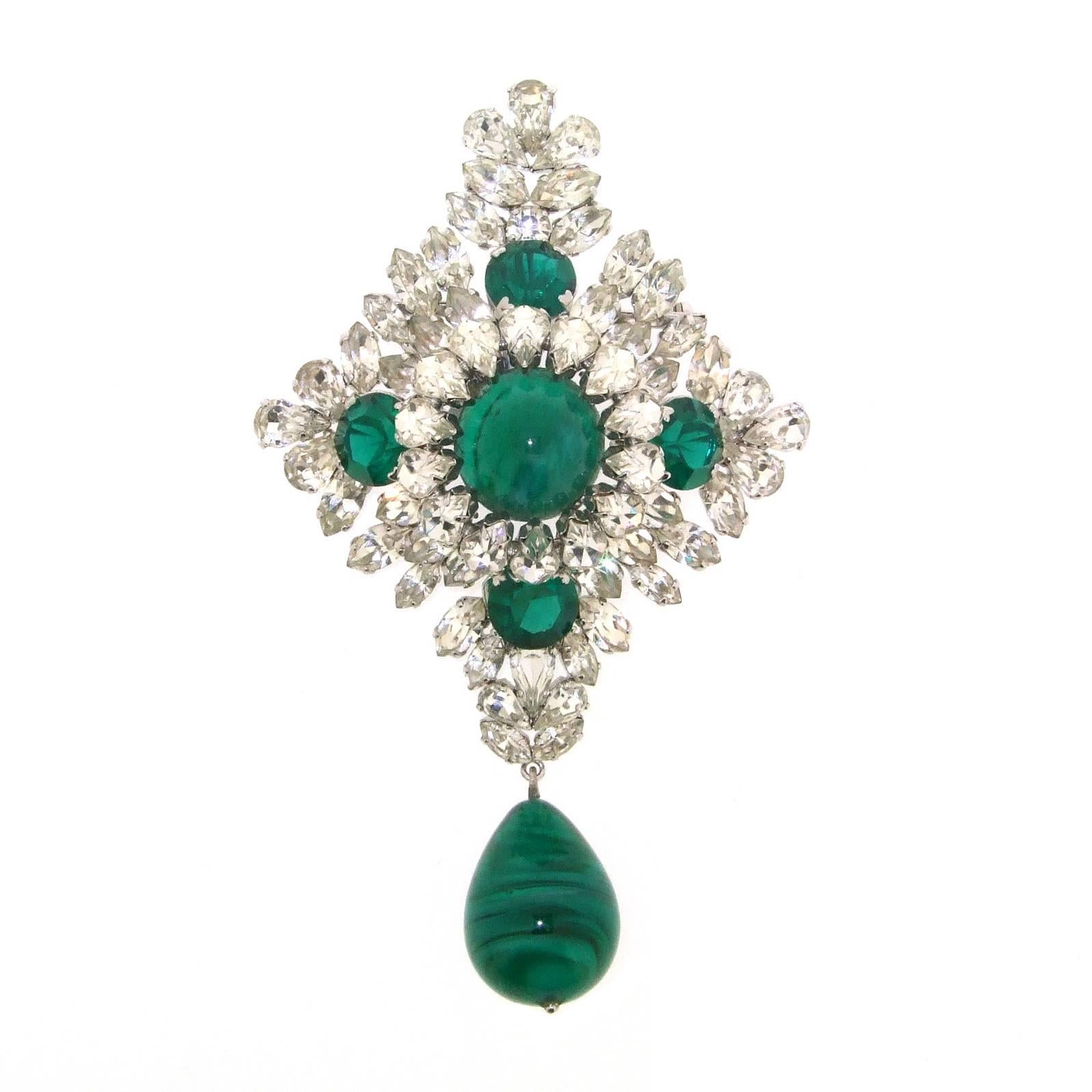 1960s Christian Dior Brooch at 1stDibs