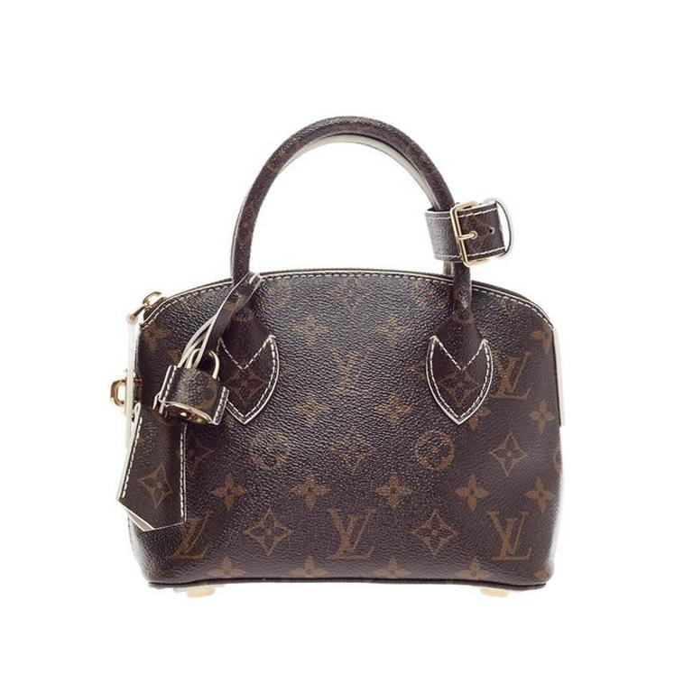 Louis Vuitton Lockit BB Monogram Fetish Canvas at 1stDibs