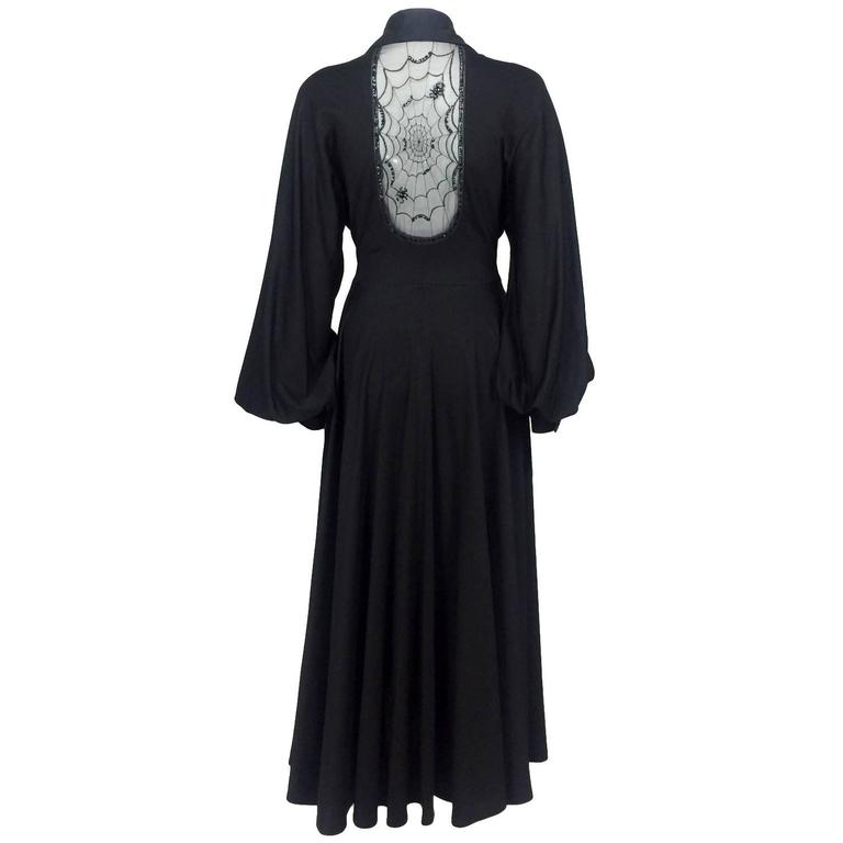 Jean Varon 'Cobweb' Dress - Fall/Winter 1973 at 1stDibs | jean varon dress