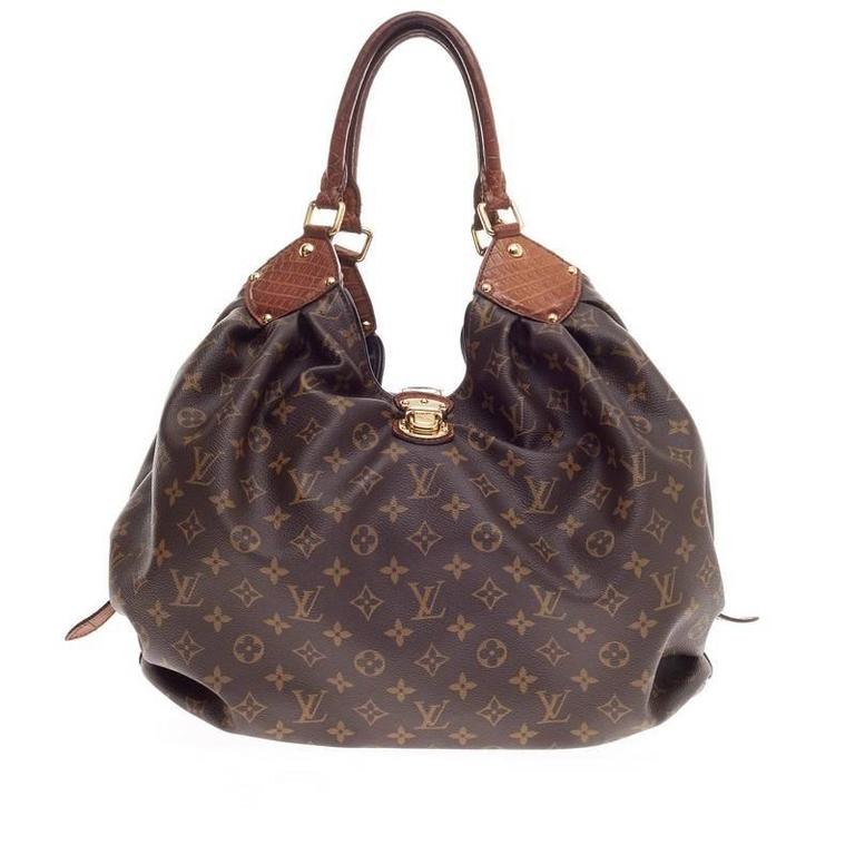 Louis Vuitton XL Hobo Monogram Canvas and Alligator at 1stDibs | lv ...