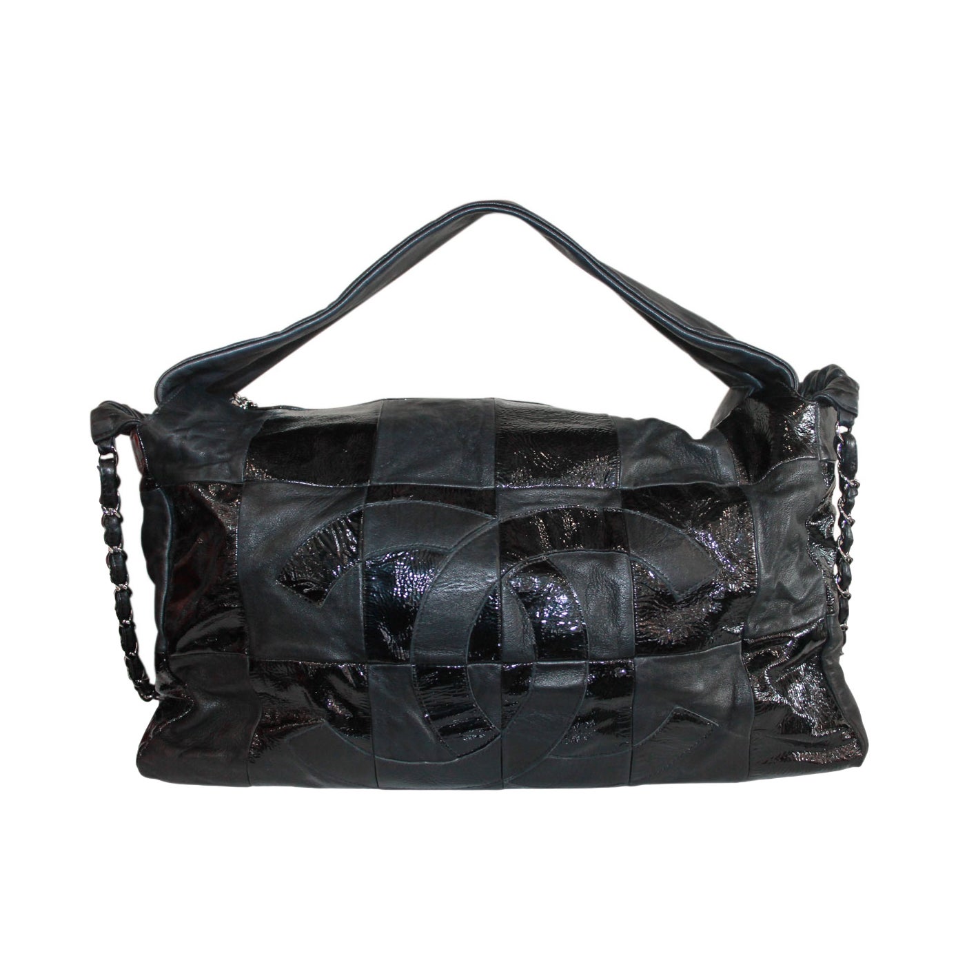 Chanel Chevron Medium Double Flap Bag For Sale at 1stDibs