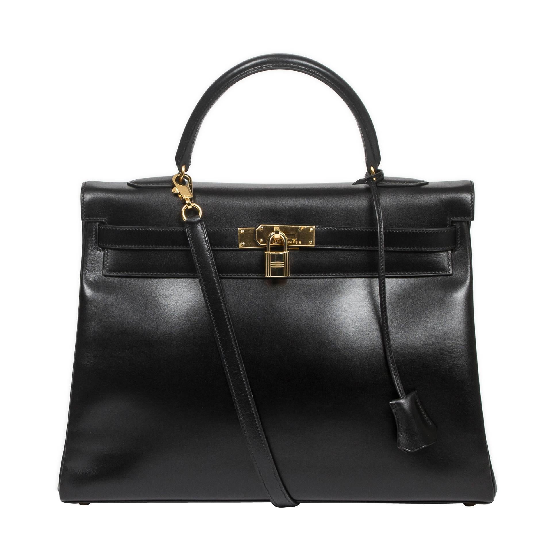 Kelly Retourné 35 Black Box at 1stDibs