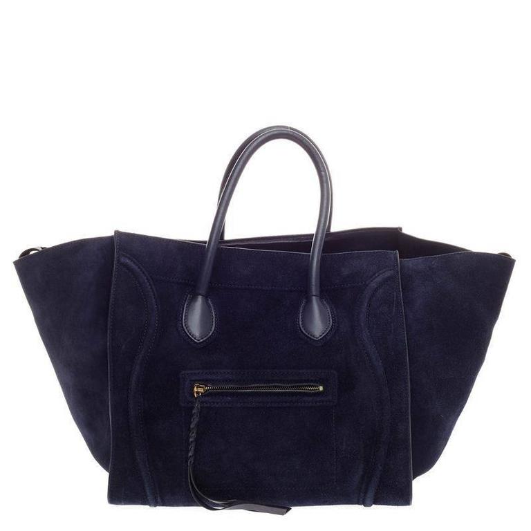 Celine Phantom Suede Large at 1stDibs