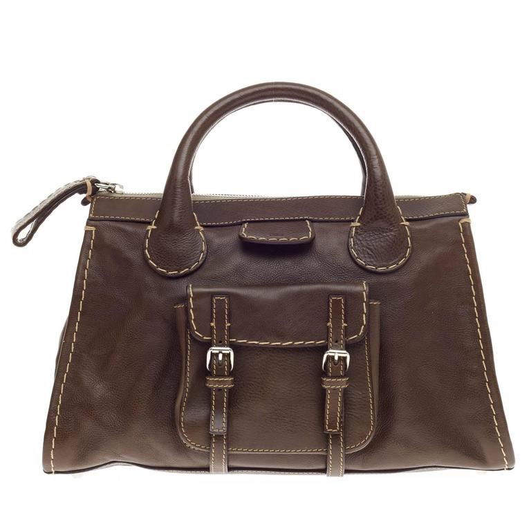 Chloe Edith Satchel Leather at 1stDibs