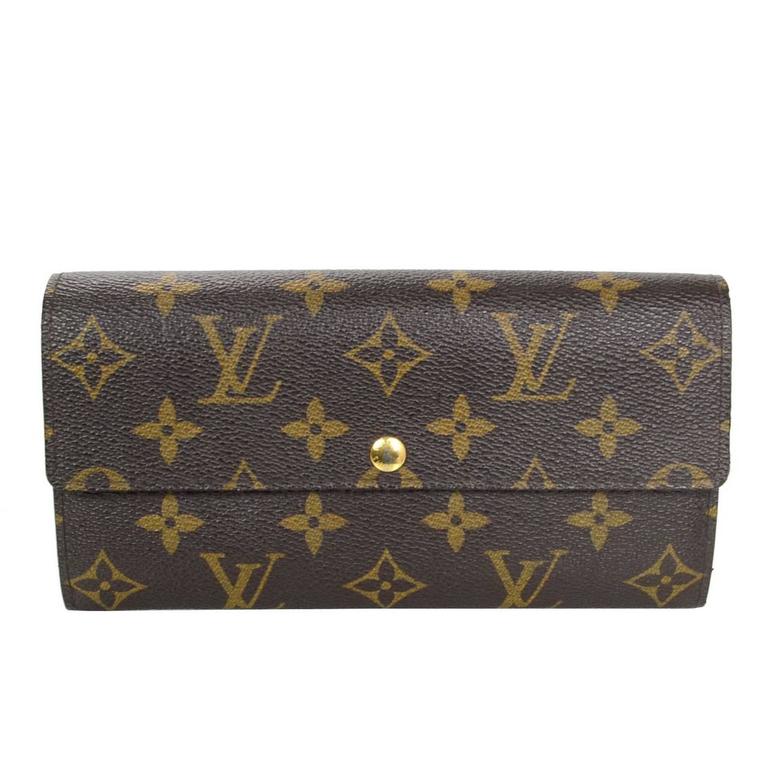 Louis Vuitton Monogram Stephen Sprouse Leopard Print Sarah Wallet For ...