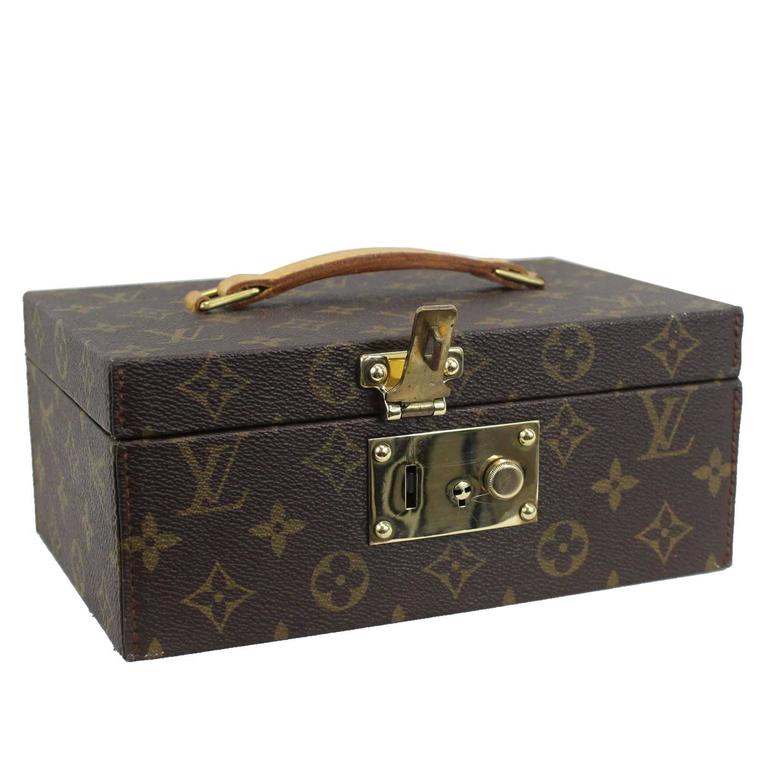 Louis Vuitton Small Jewelry Case / Trunk at 1stDibs