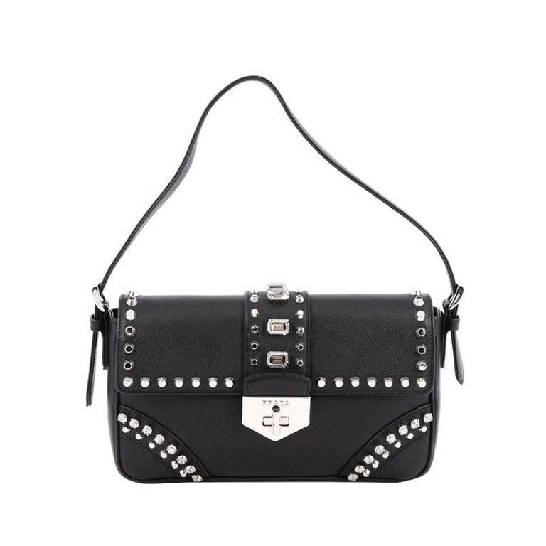 Diamond Prada Bag - 4 For Sale on 1stDibs