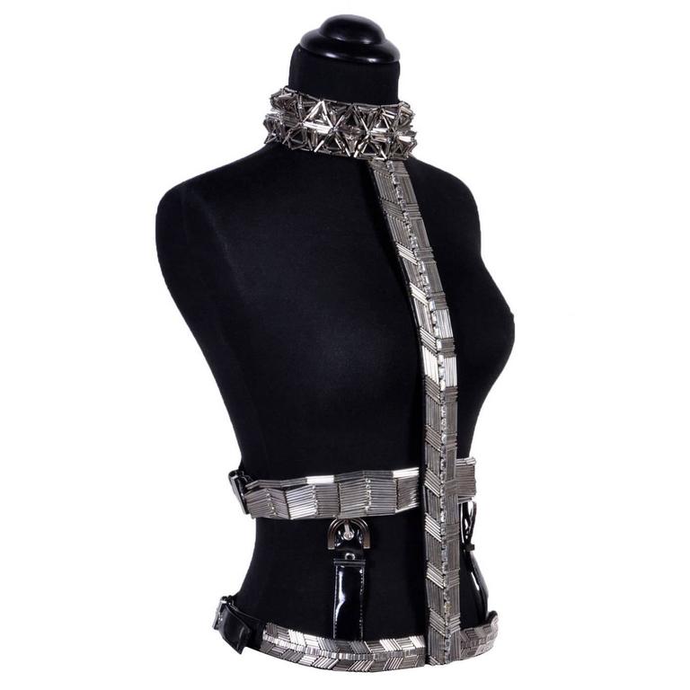 Versace Medusa Body Chain Harness at 1stDibs