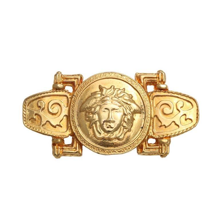 Gianni Versace Medusa Brooch For Sale at 1stDibs | versace brooch ...