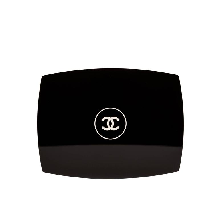 Chanel Limited Edition Black Compact Powder Minaudiere NEW For Sale at ...