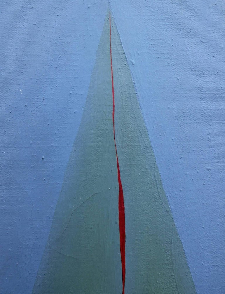 David Folkman - Large Bold Abstract David Folkman Painting at 1stDibs