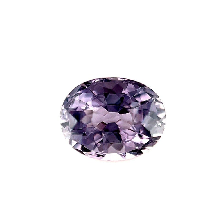 Fine Titanium Purple Natural Spinel 1.72ct Oval Cut Loose Rare Gem For ...