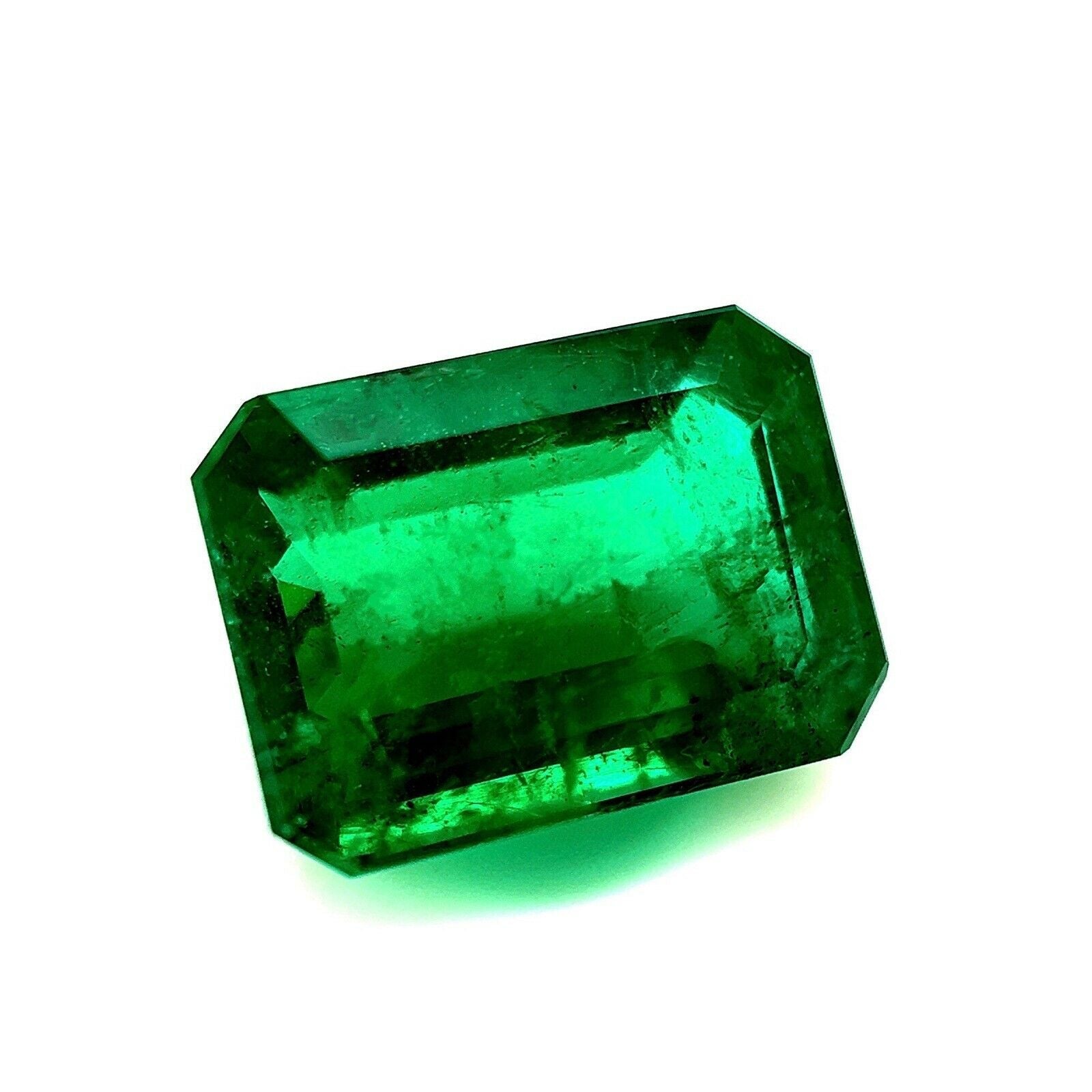 IGI Certified Loose Colombian Emerald 1.90 Carat Fancy Emerald Cut ...