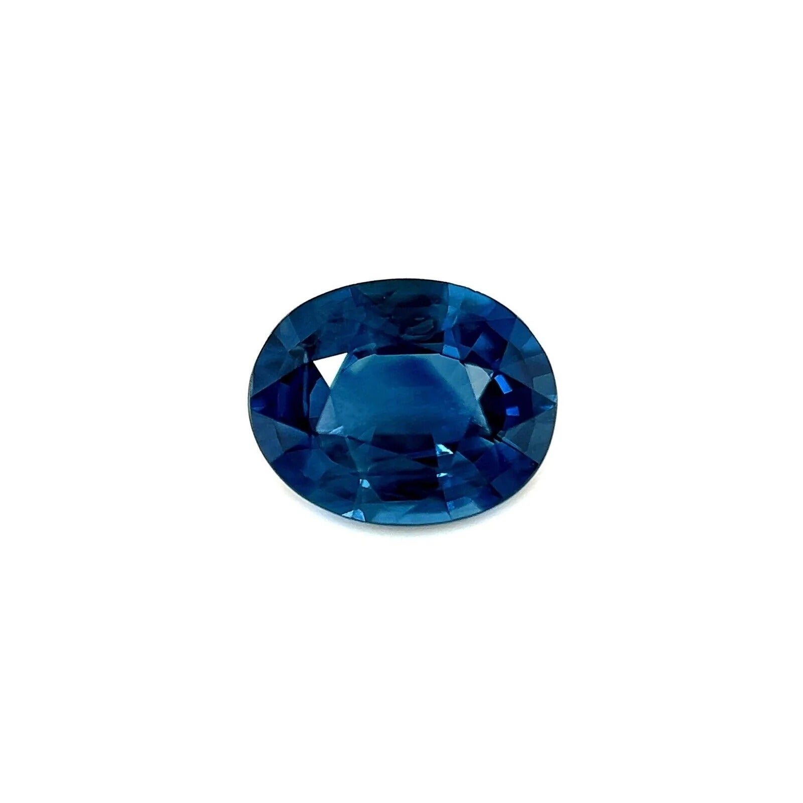 1.50ct Australian Deep Blue Sapphire Oval Cut Rare Loose Gem For Sale at 1stDibs | deep blue ...