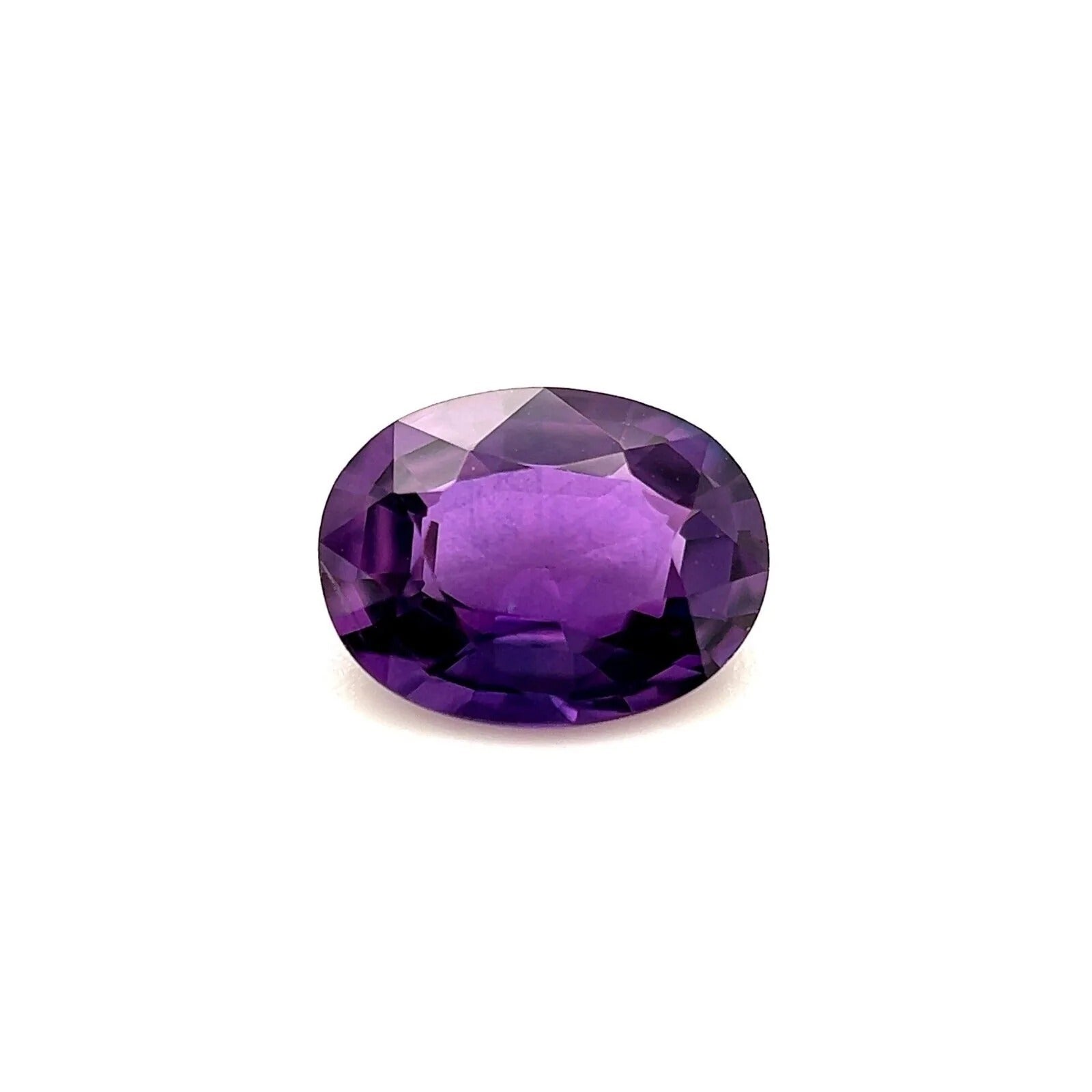 Fine pierre précieuse rare saphir naturel violet vif de 0,80 carat de ...