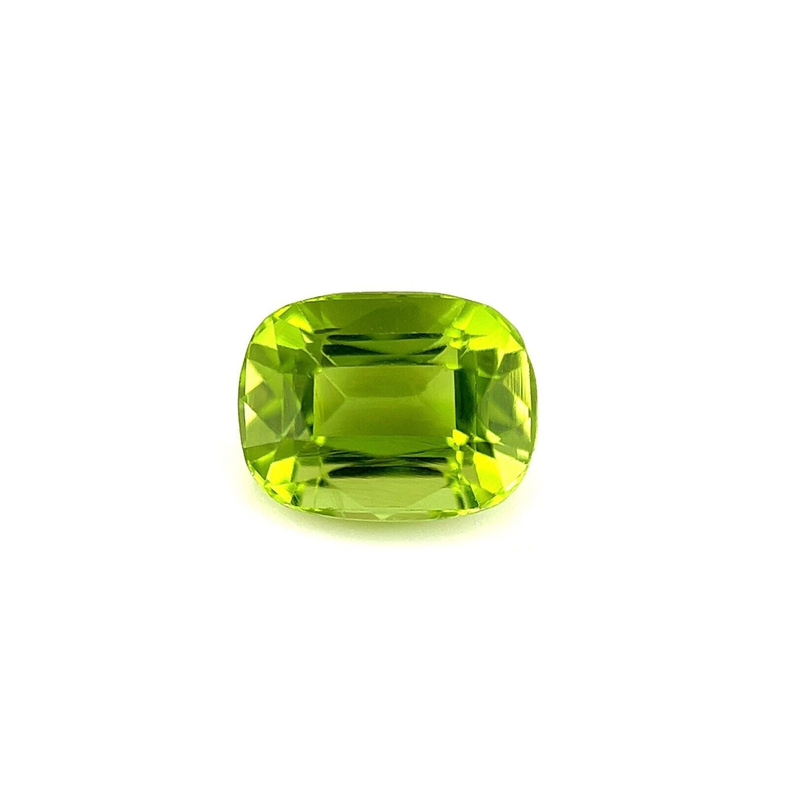 Natural 2.44ct Vivid Green Peridot Octagon Ascher Cut Loose Gem at 1stDibs