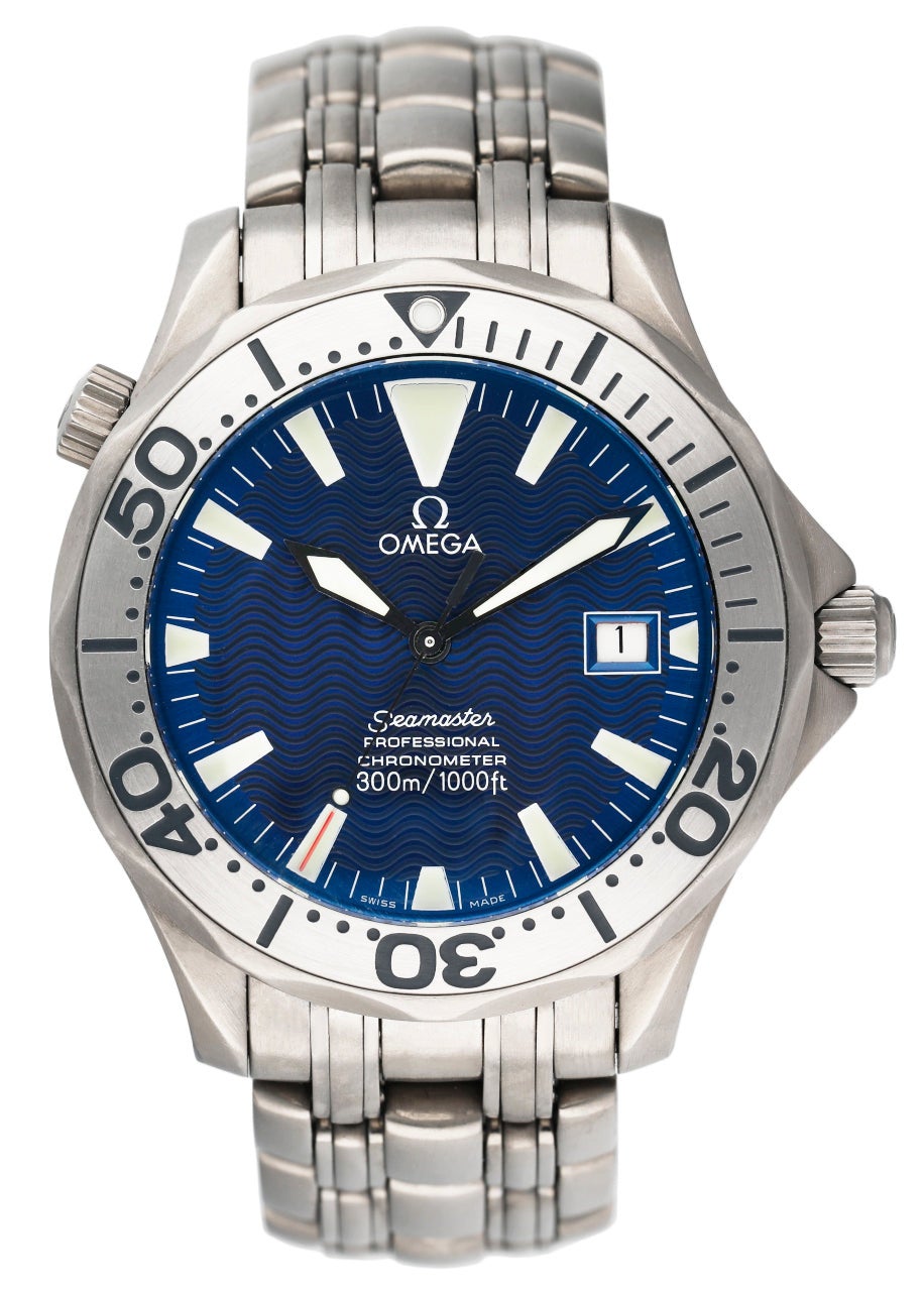 Omega Seamaster 300m Midsize Steel Mens Watch 2562.80.00 at 1stDibs
