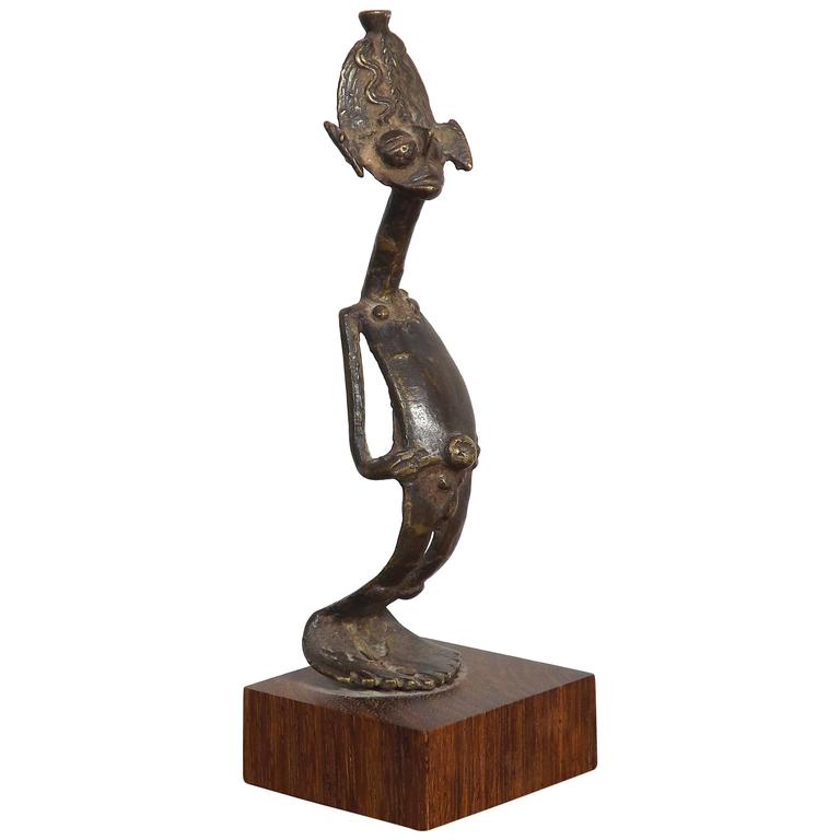 African Kulango Pendant Figure For Sale at 1stDibs