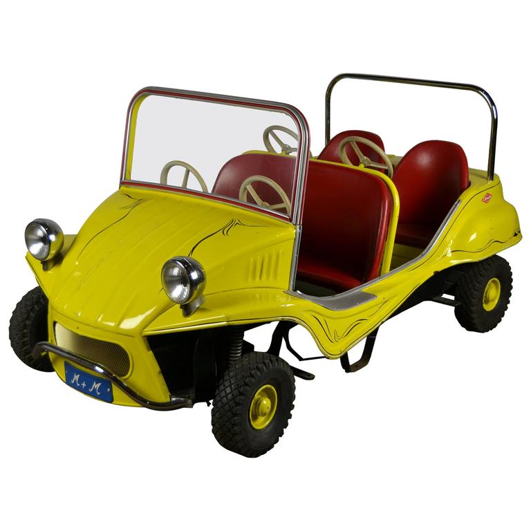 Carousel Ride Metal Beach Buggy Car at 1stDibs