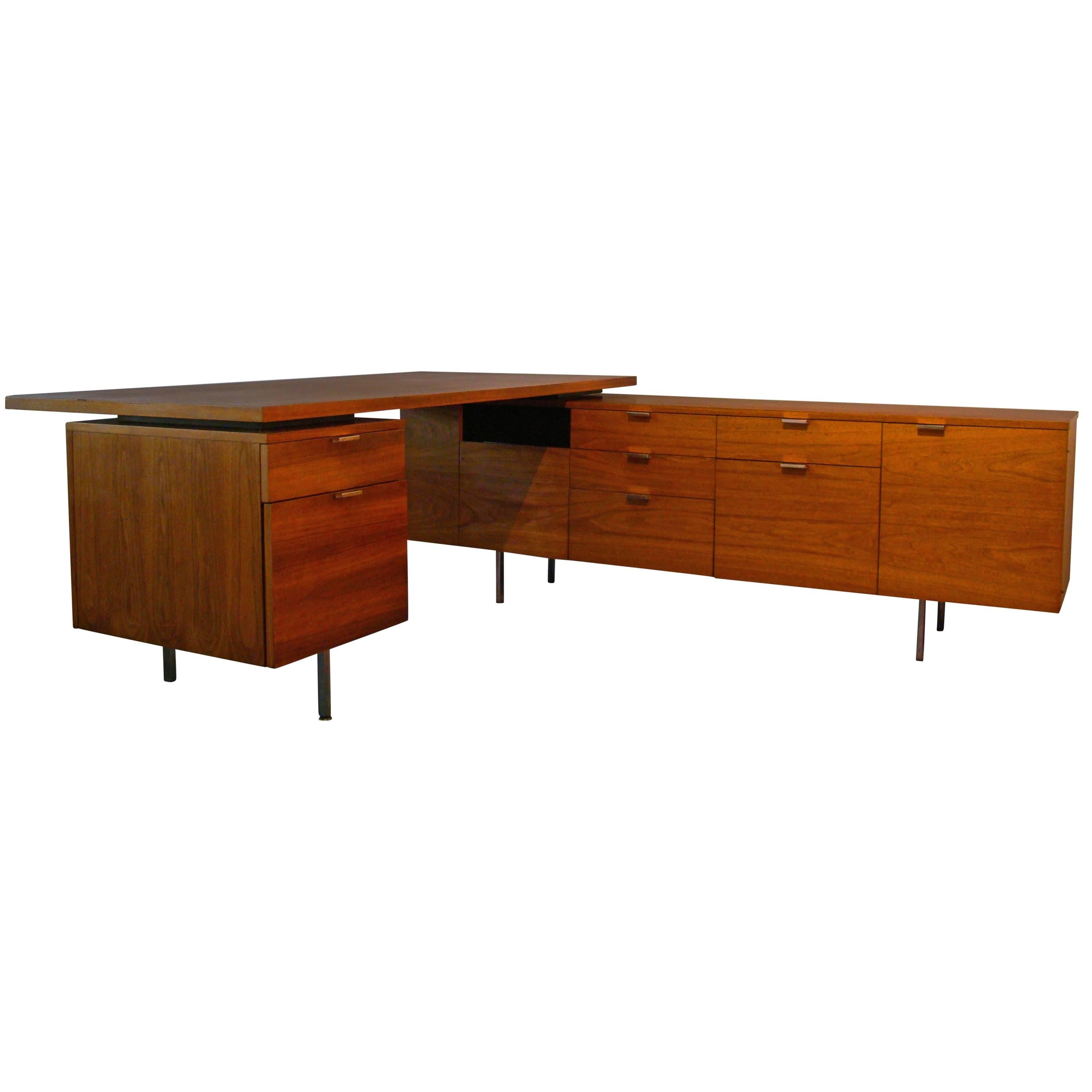 George Nelson Design for Herman Miller Executive Desk, USA at 1stDibs