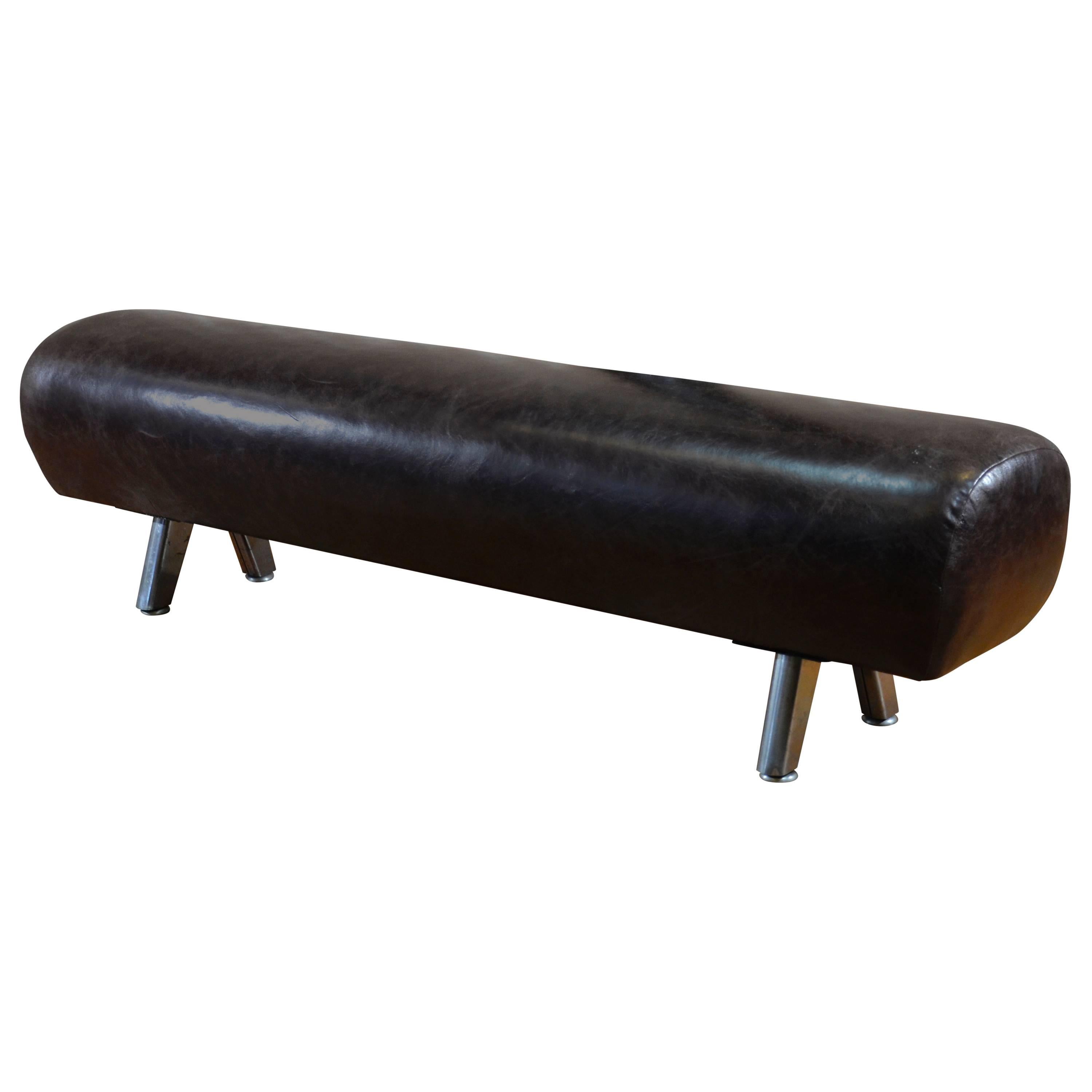 Long and Low Upholstered Bench For Sale at 1stDibs