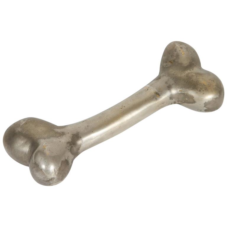 Pewter Dog Bone at 1stDibs