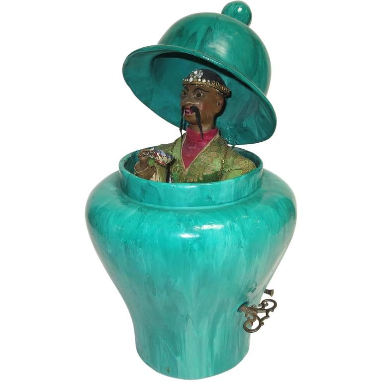 Musical Automaton of Chinese Tea Drinker at 1stDibs