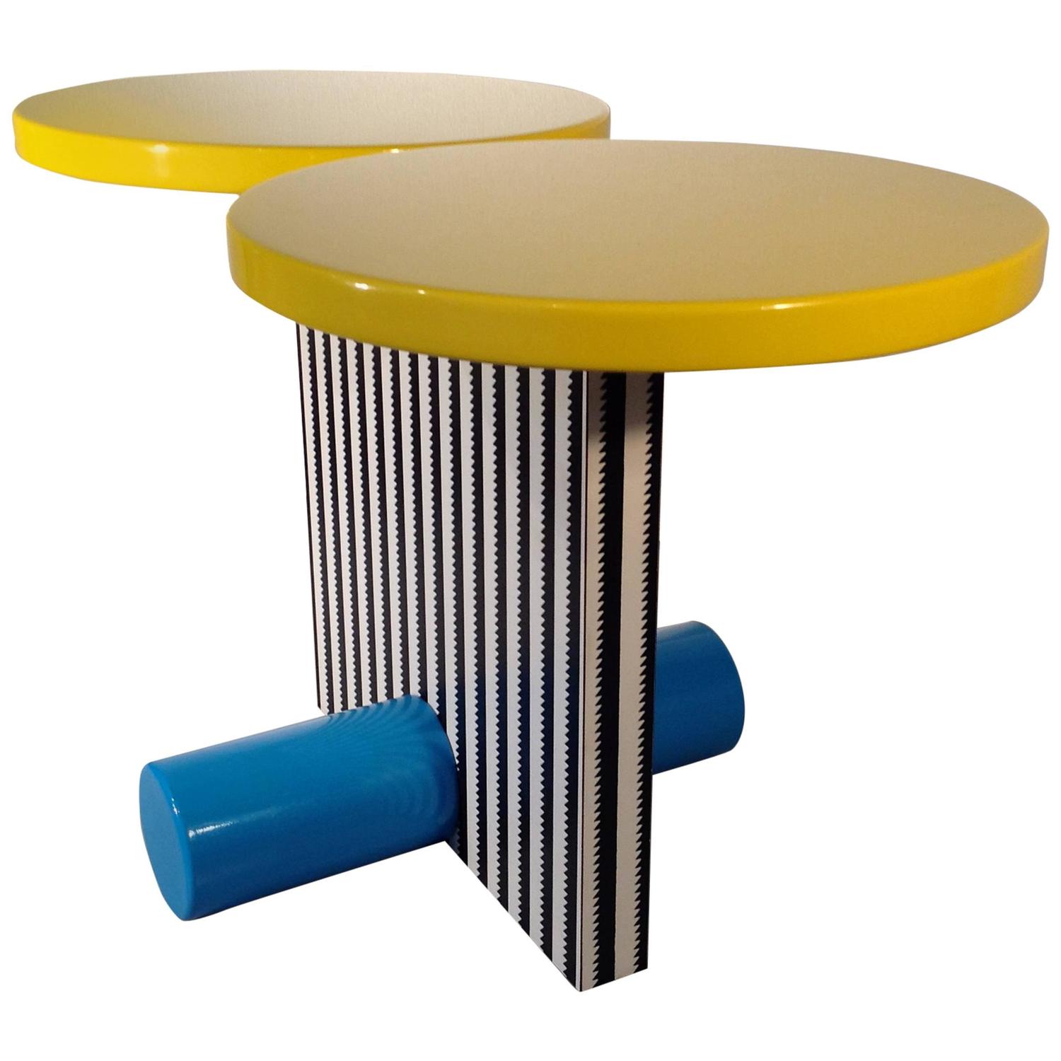 Polar Table by Michele De Lucchi for Memphis at 1stdibs