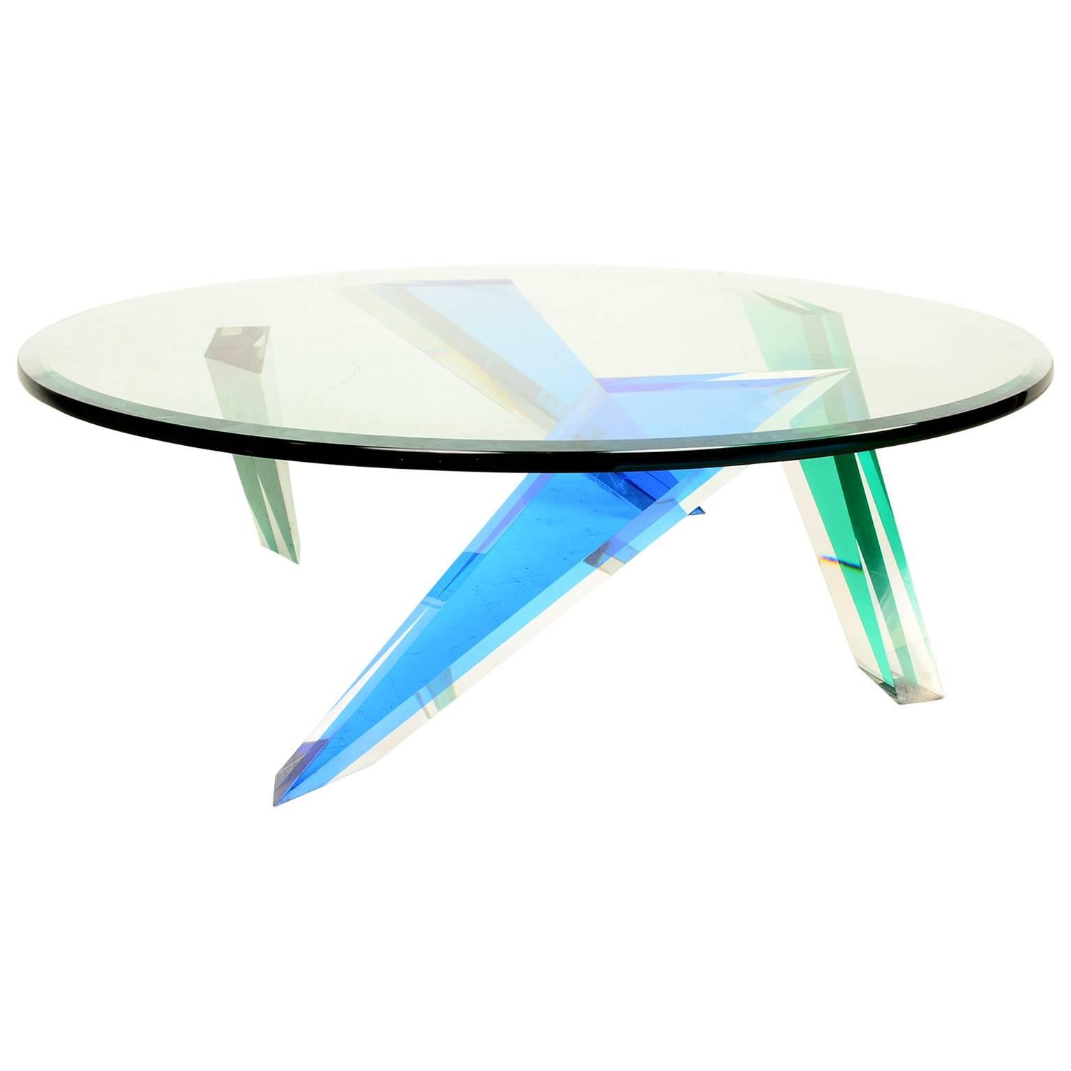 Haziza Round Coffee Table For Sale at 1stDibs | haziza coffee table ...