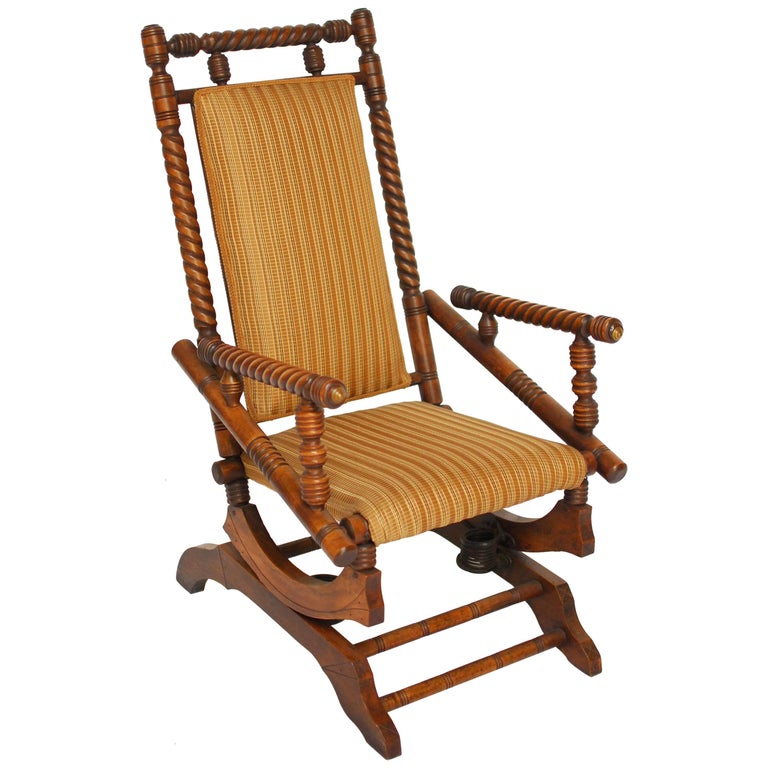 Hunzinger Style Platform Rocker For Sale at 1stDibs