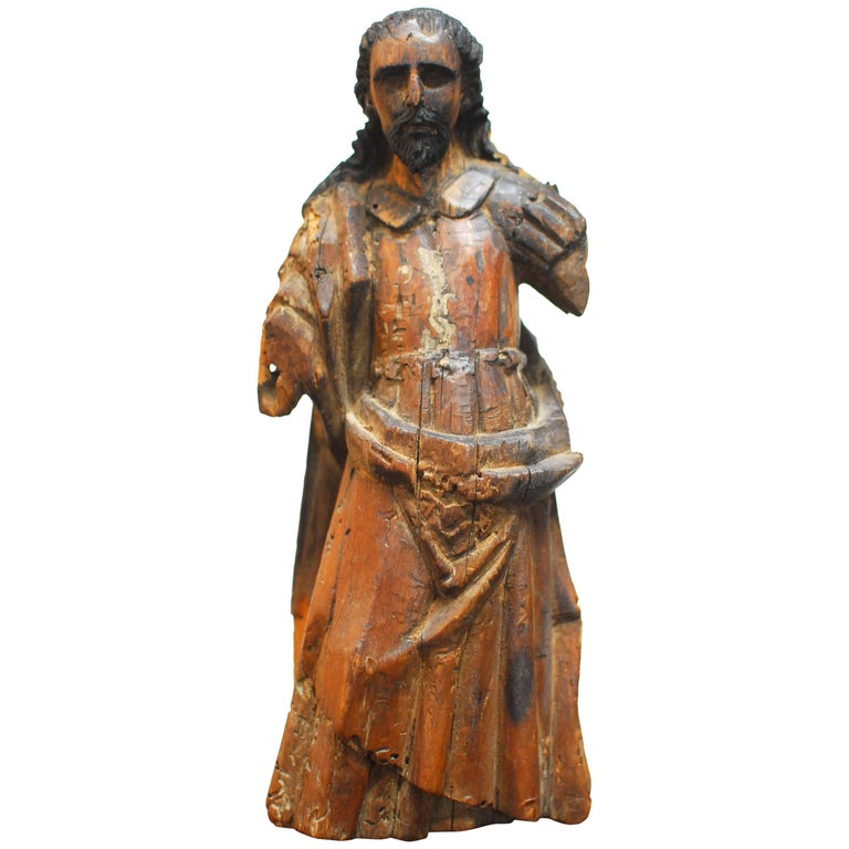 18th Century Spanish Santos Statue at 1stDibs | wooden santos for sale ...