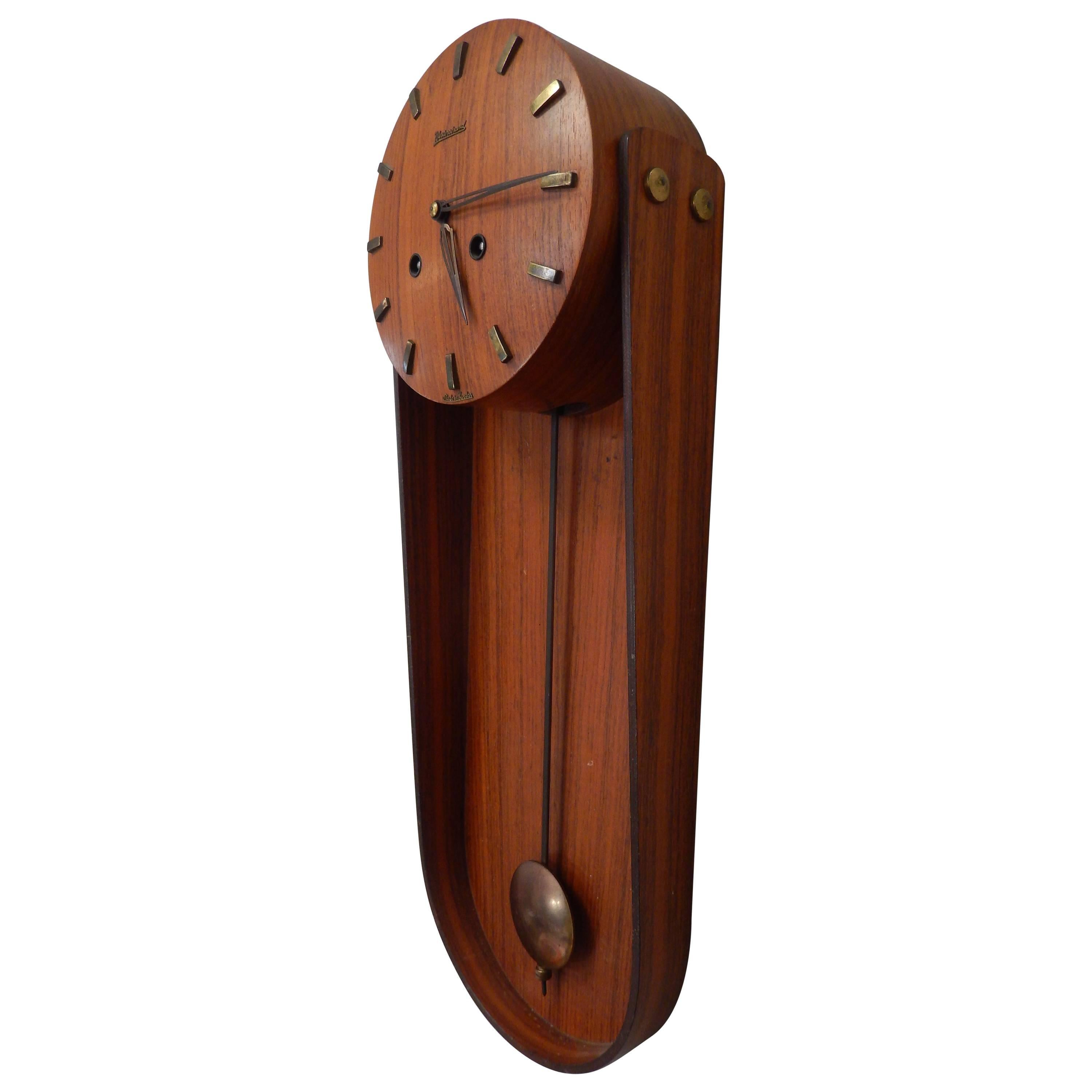 Westerstrand Swedish Wall Clock For Sale at 1stDibs
