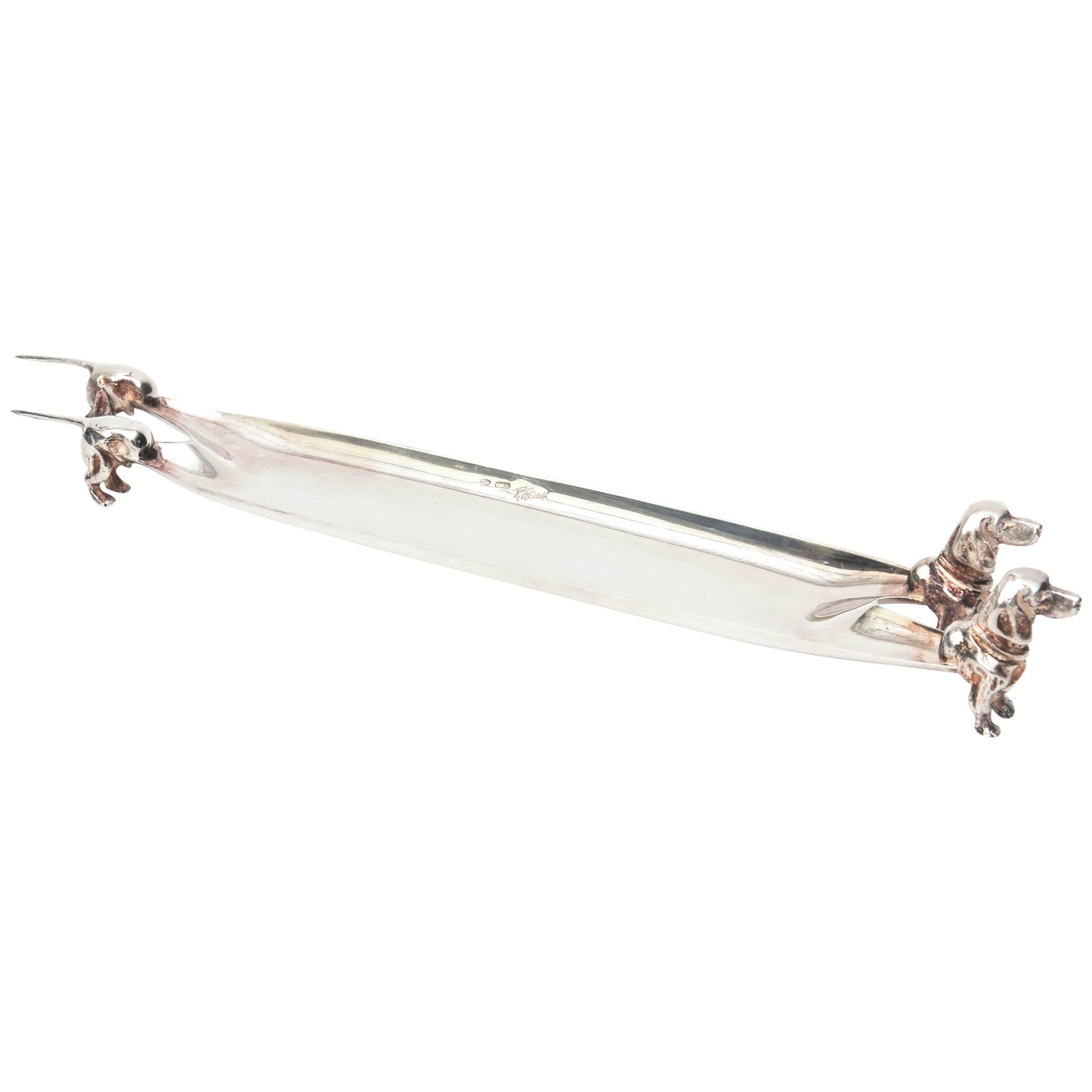 Sterling Silver Pen Holder - 3 For Sale on 1stDibs