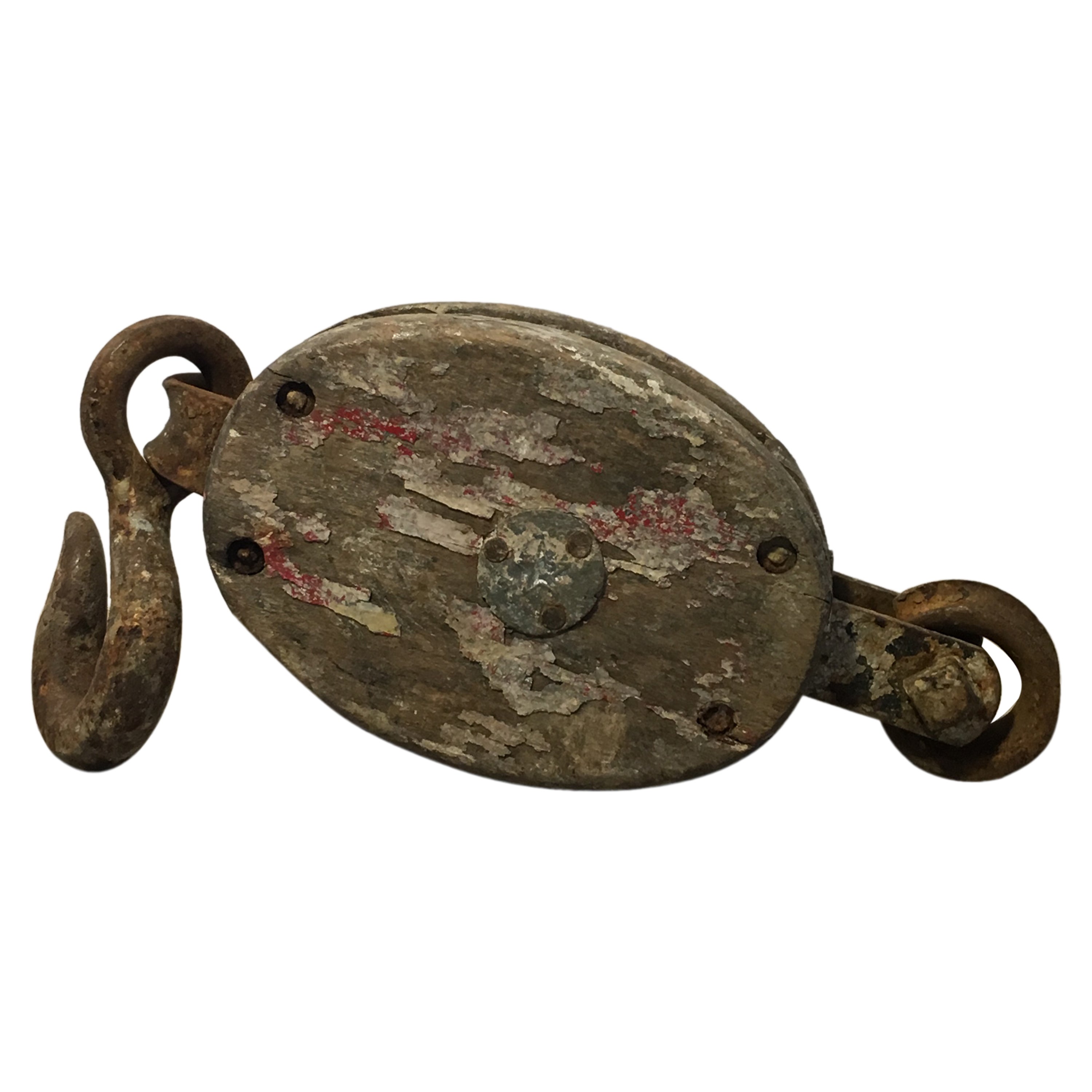 Antique Metal Barn Pulley c.1940-1960 at 1stDibs