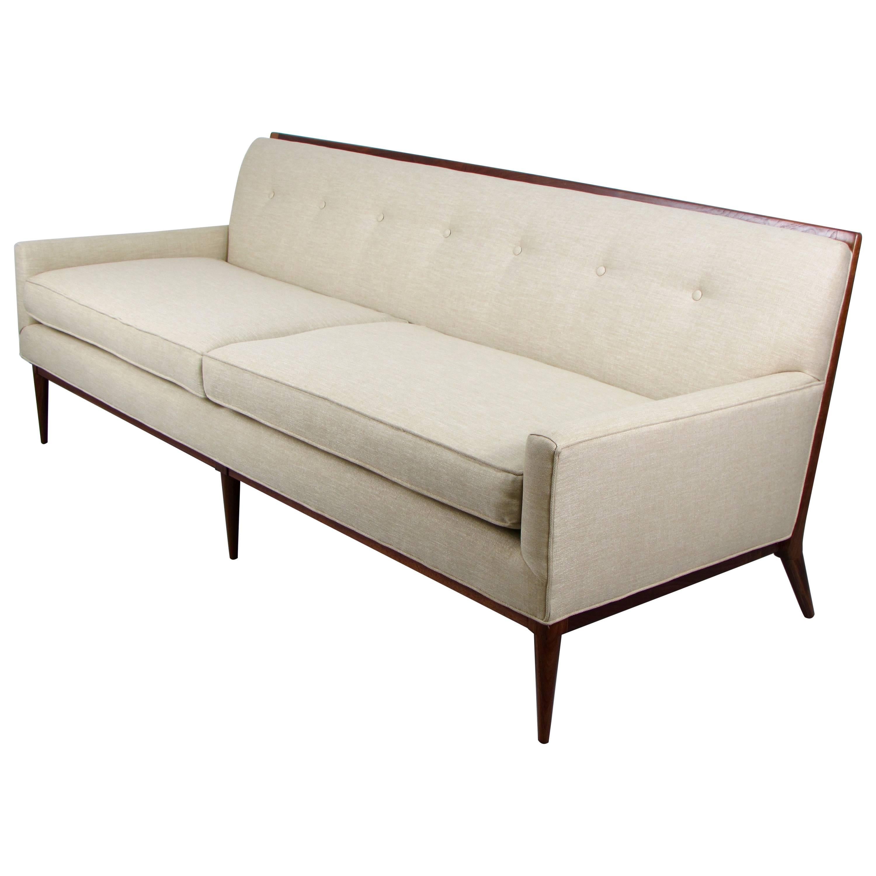 Iconic Sculptural Sofa by Paul McCobb, 1950s at 1stDibs