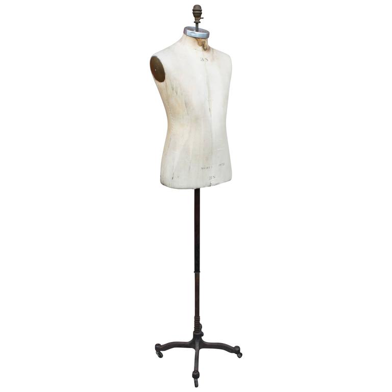 Vintage Men's Coat Form at 1stDibs