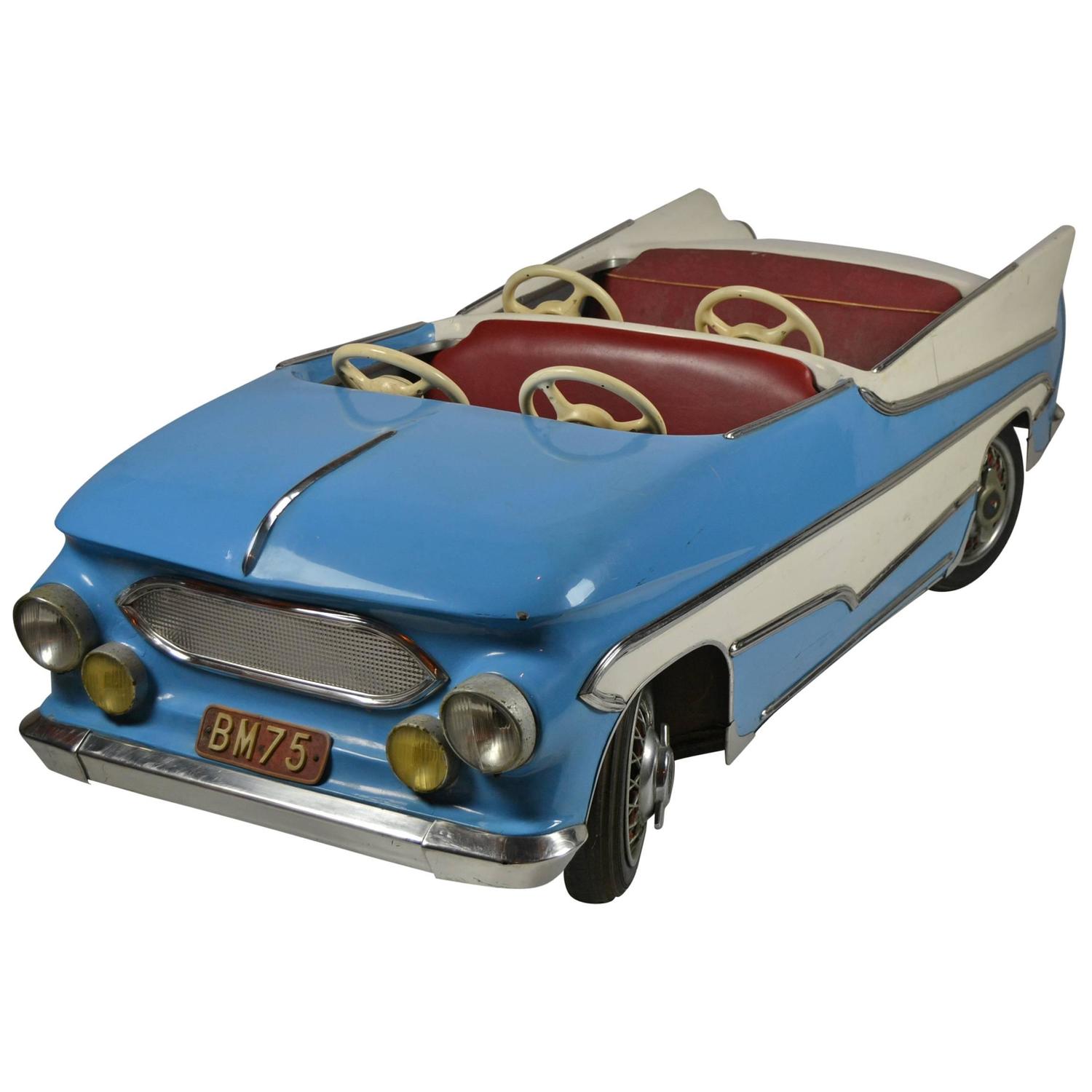 Carousel Carnival Ride, USA, 1950s Car at 1stdibs