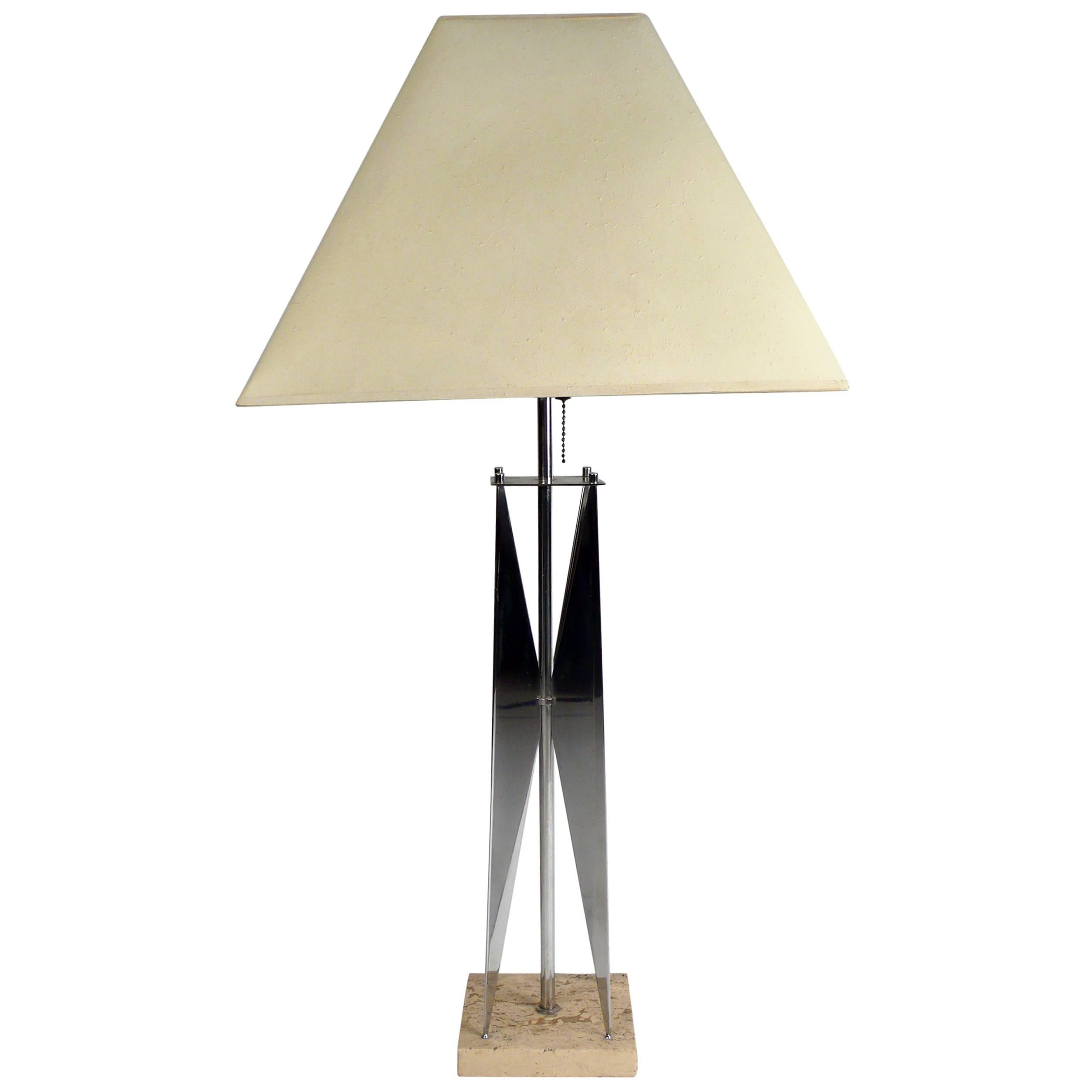 Tile and Teak Table Lamp Designed by Harris Strong For Sale at 1stDibs ...