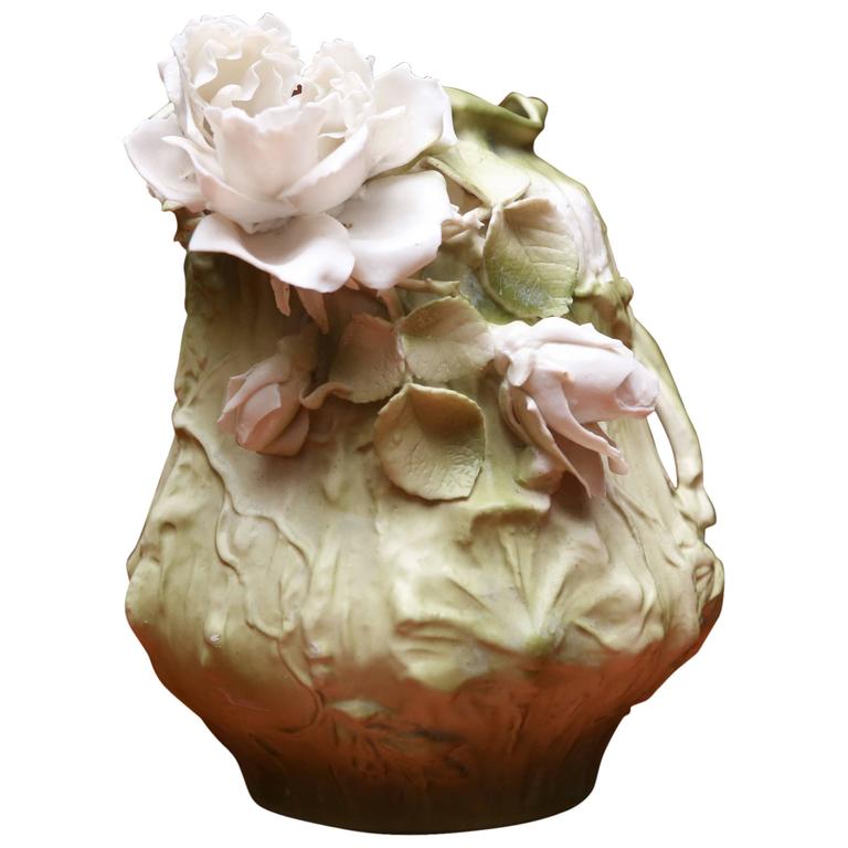French Soft-Paste Vase For Sale at 1stDibs