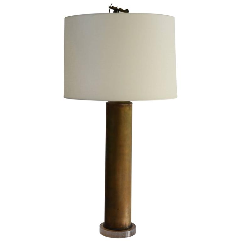 Vintage Brass Shell Casing as a Lamp at 1stDibs | brass shell lamp ...