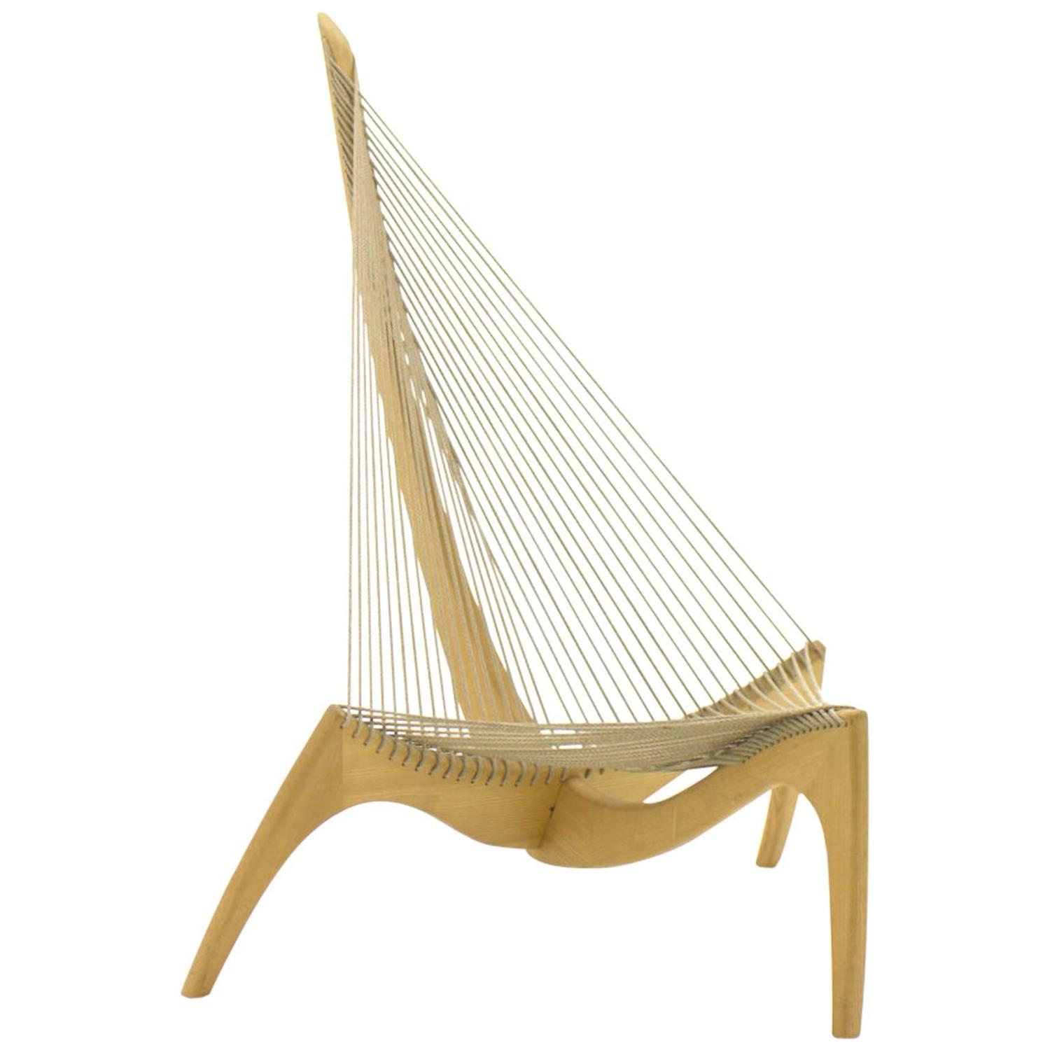 Harp Chair by Jorgen Hovelskov, Denmark, 1960s For Sale at 1stdibs
