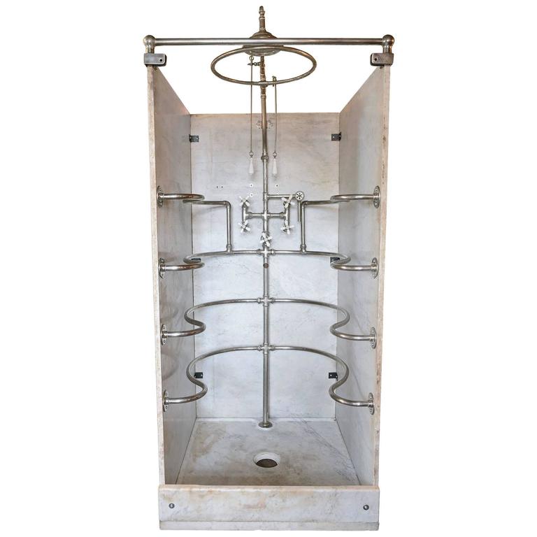 Rib Cage Shower Unit by Wolfe, circa 1900 at 1stDibs | ribcage shower ...