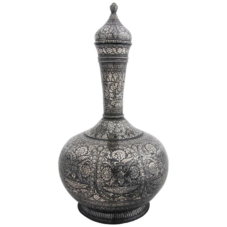 Bidriware Water Bottle at 1stDibs