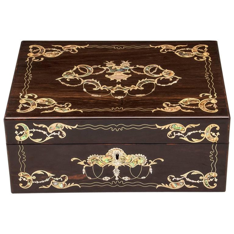 Coromandel Sewing Box at 1stDibs
