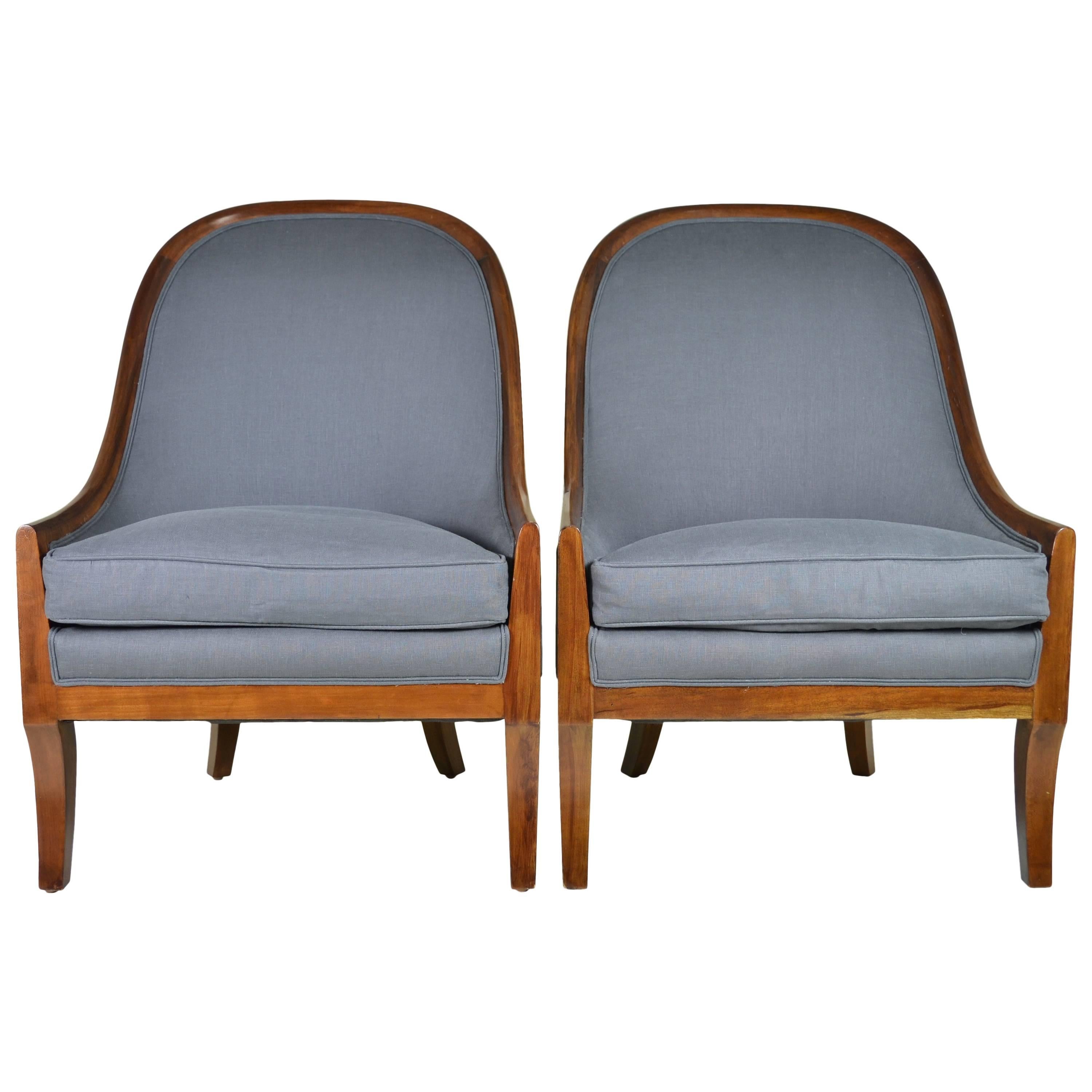 Spoon Back Chairs by Baker Furniture at 1stDibs