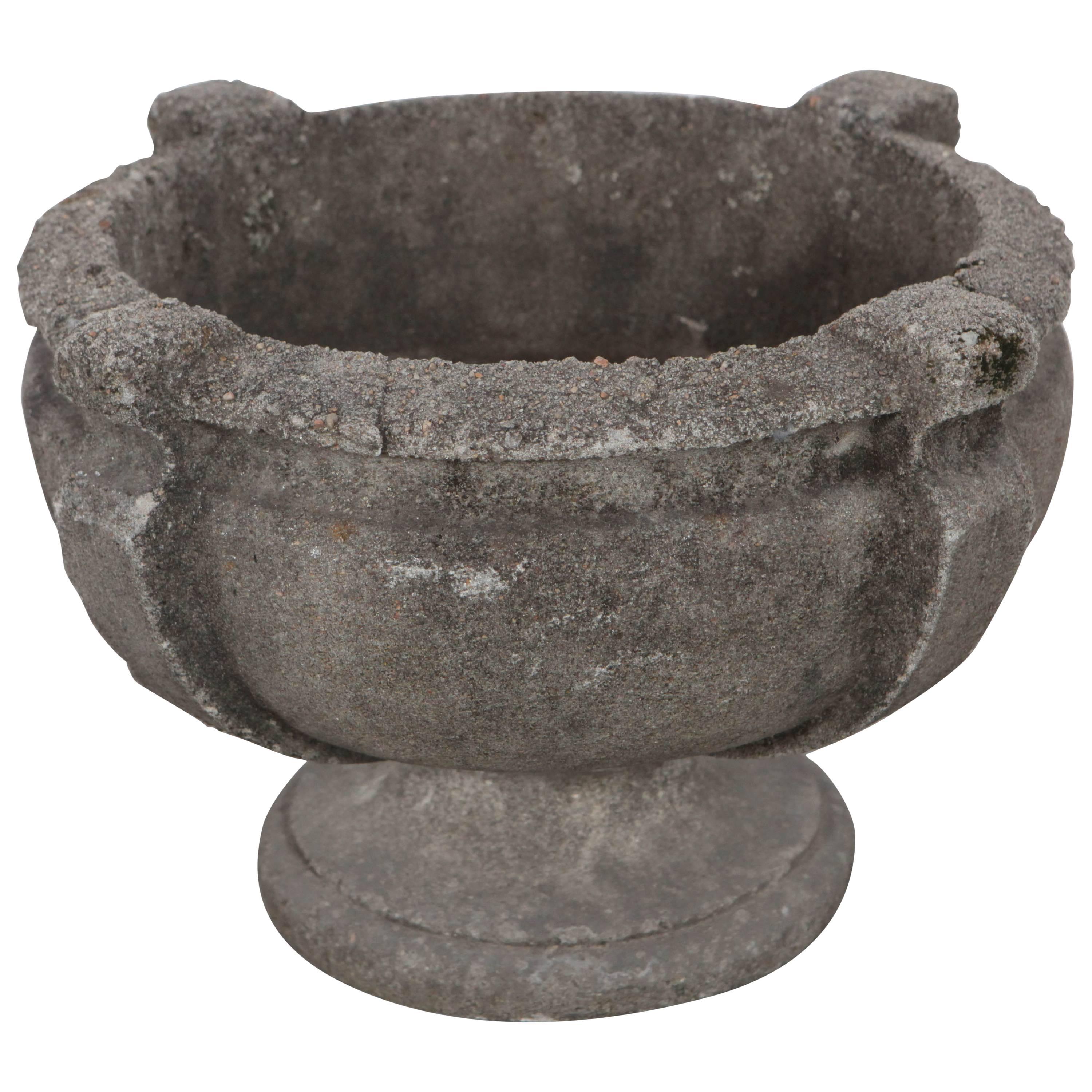 Concrete Urn Planter at 1stDibs | concrete urn planters