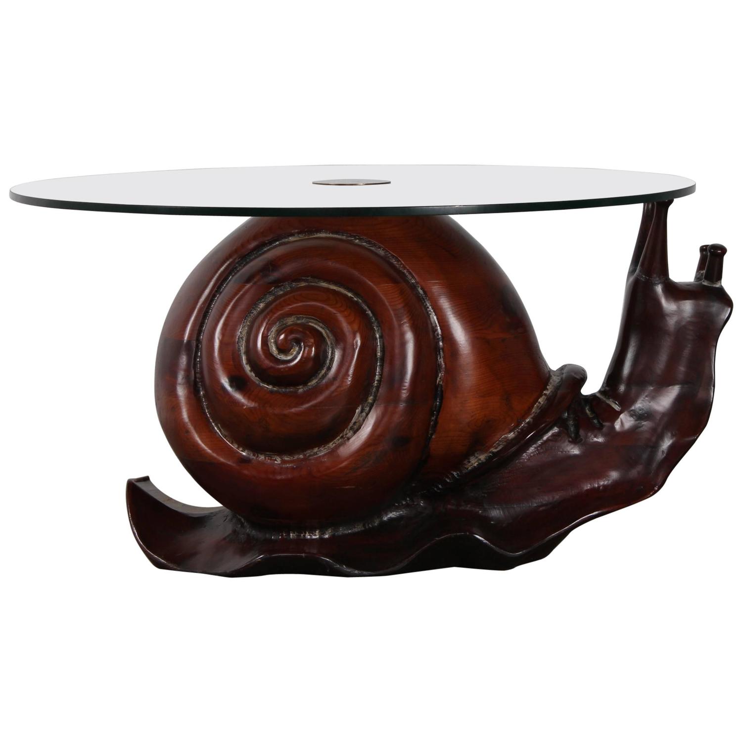 Snail Table by Federico Armijo at 1stdibs